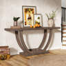 Millwood Pines Rahmel 62.99" Long Console Table, Industrial Entryway ...