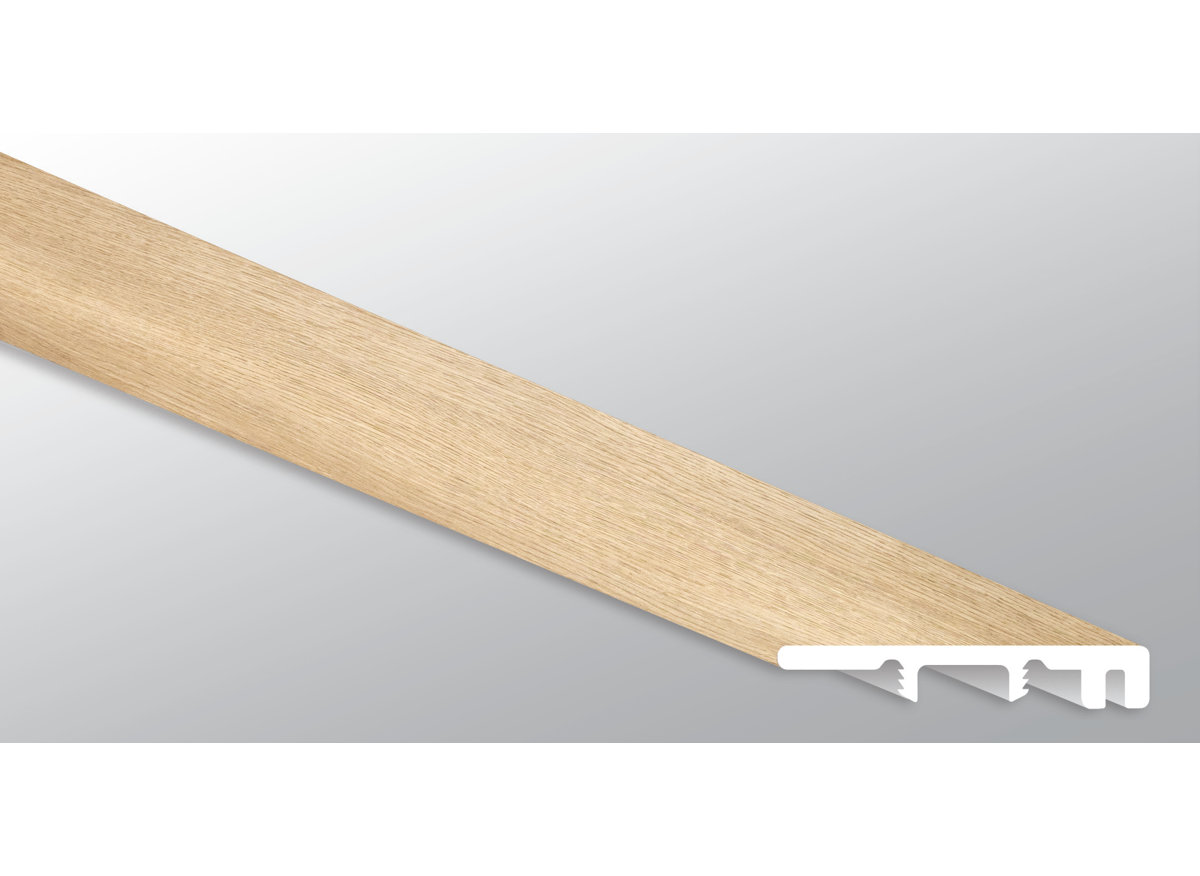 Ackland 0.26 in. T x 94 in. L x 1.77 in. W Luxury Vinyl Flooring Trim ...