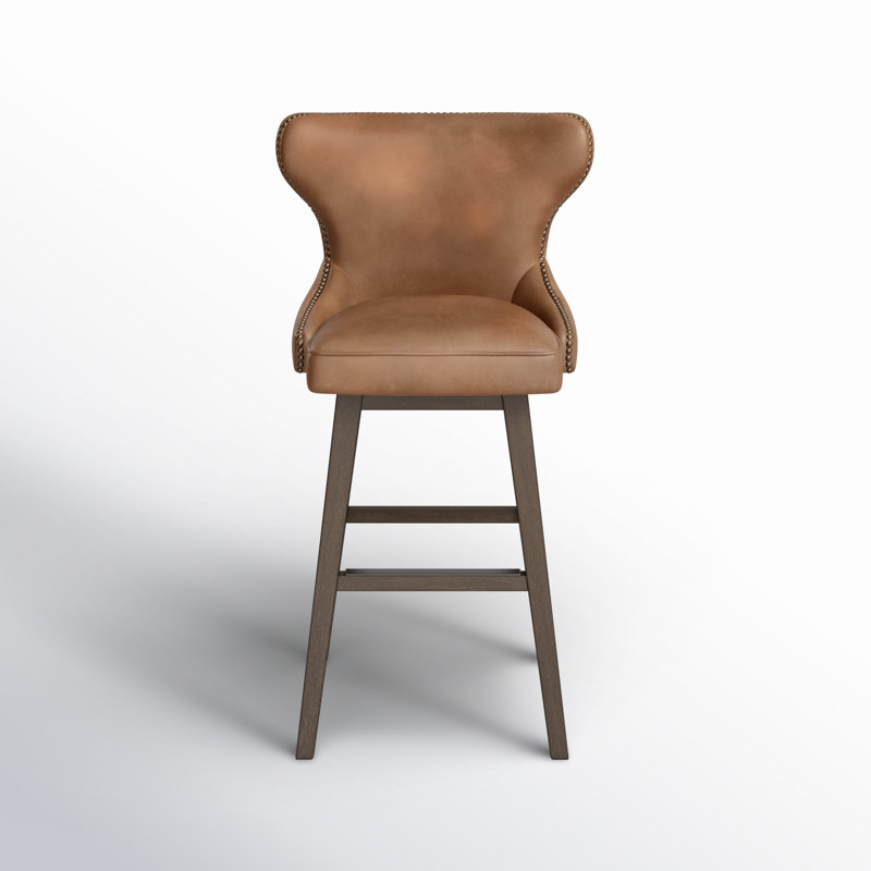 Birch Lane™ Caraline Swivel Counter & Bar Stool & Reviews | Wayfair
