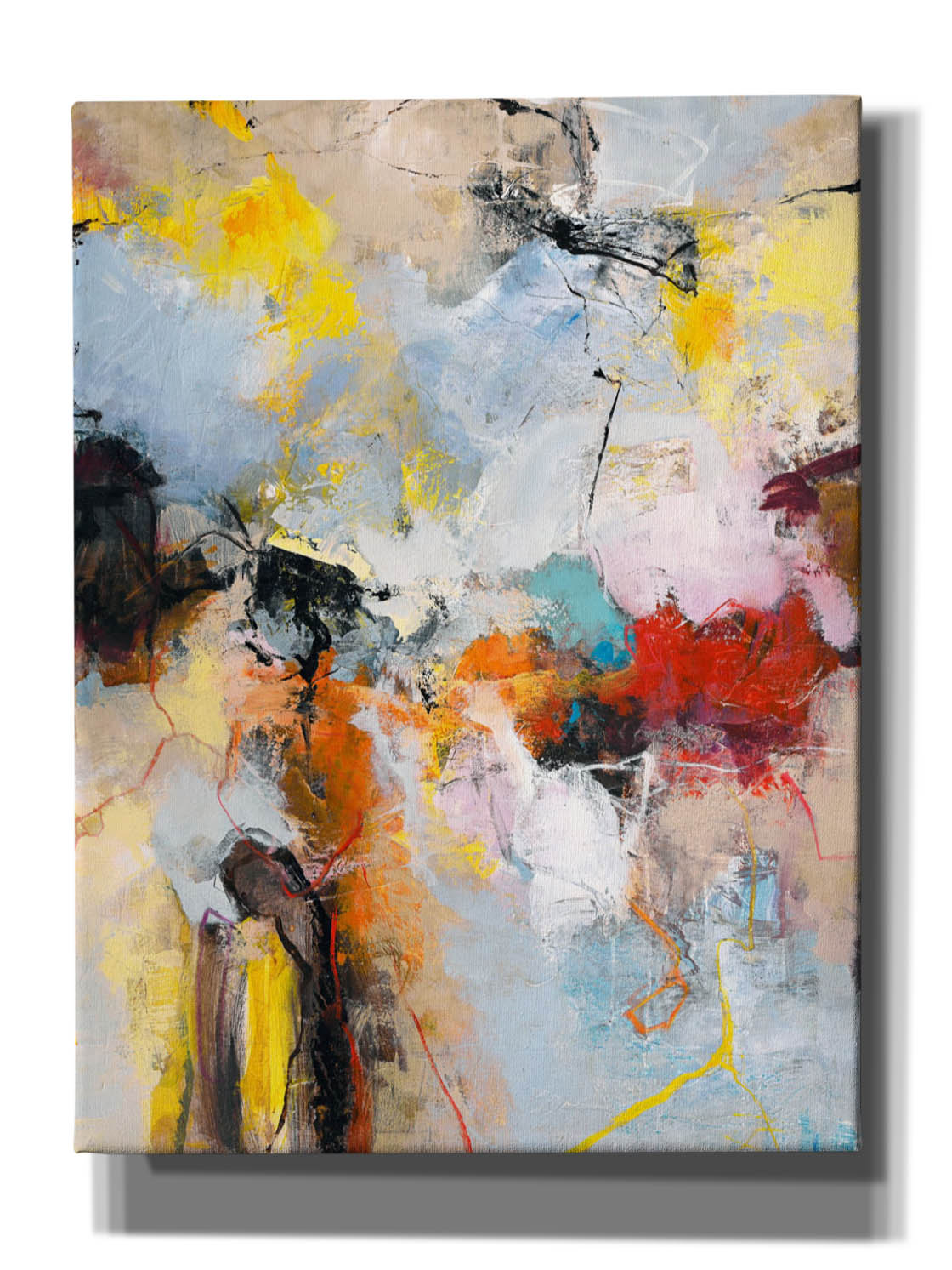 Wrought Studio™ Free Form' by Incado Canvas Wall Art | Wayfair