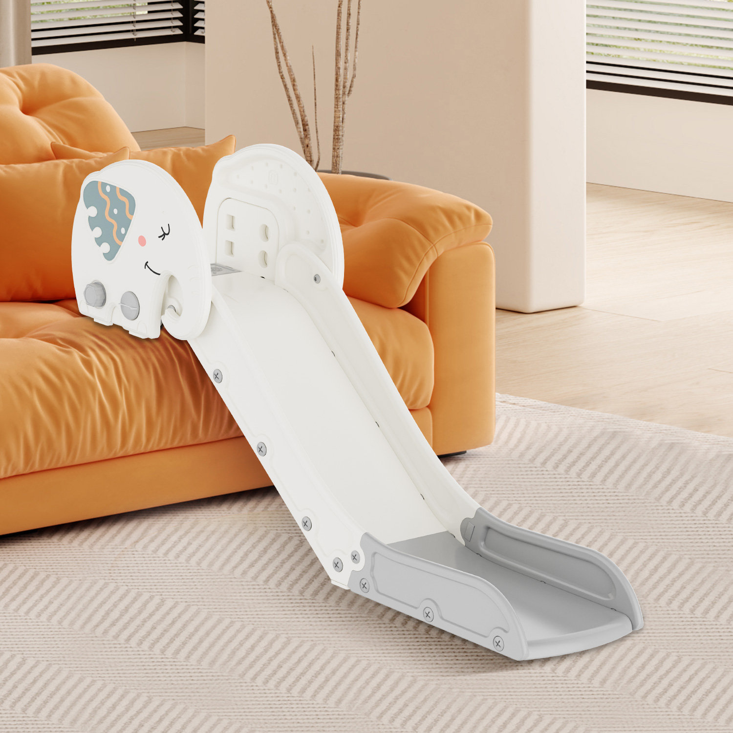Suteck Couch Slide For Kids With Non-Slip Base For Toddlers 1-3 ...
