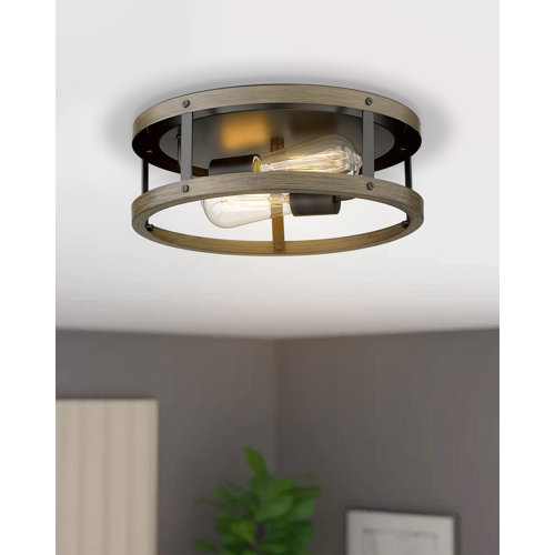 Modern Farmhouse Flush Mount Lighting You'll Love | Wayfair