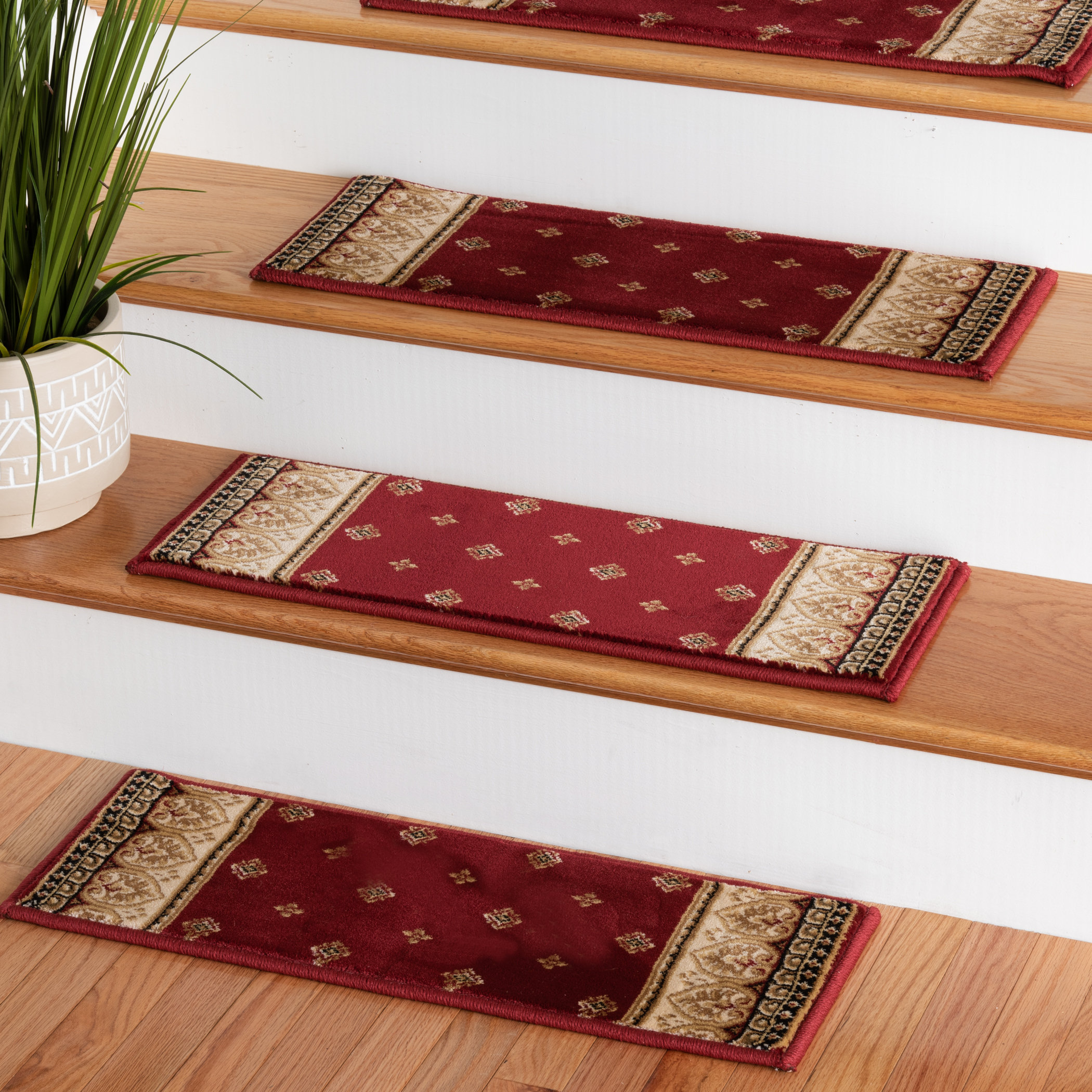 Lark Manor Aara Indoor Stair Tread & Reviews | Wayfair