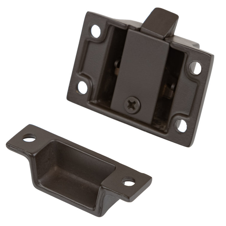 UNIQANTIQ HARDWARE SUPPLY Small Heavy Duty Cabinet Door Latch - Wayfair ...