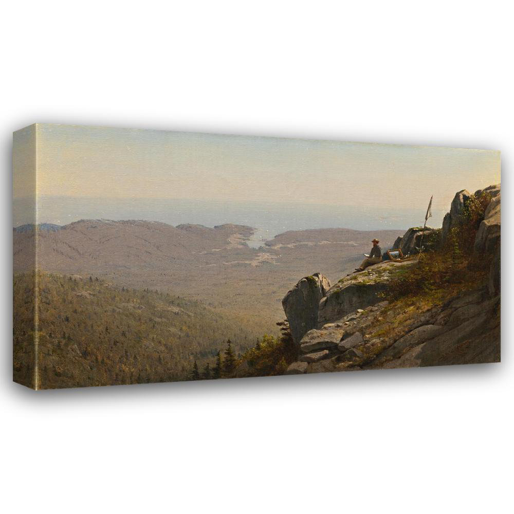 Lark Manor™ "The Artist Sketching at Mount Desert,Maine" by Sanford ...