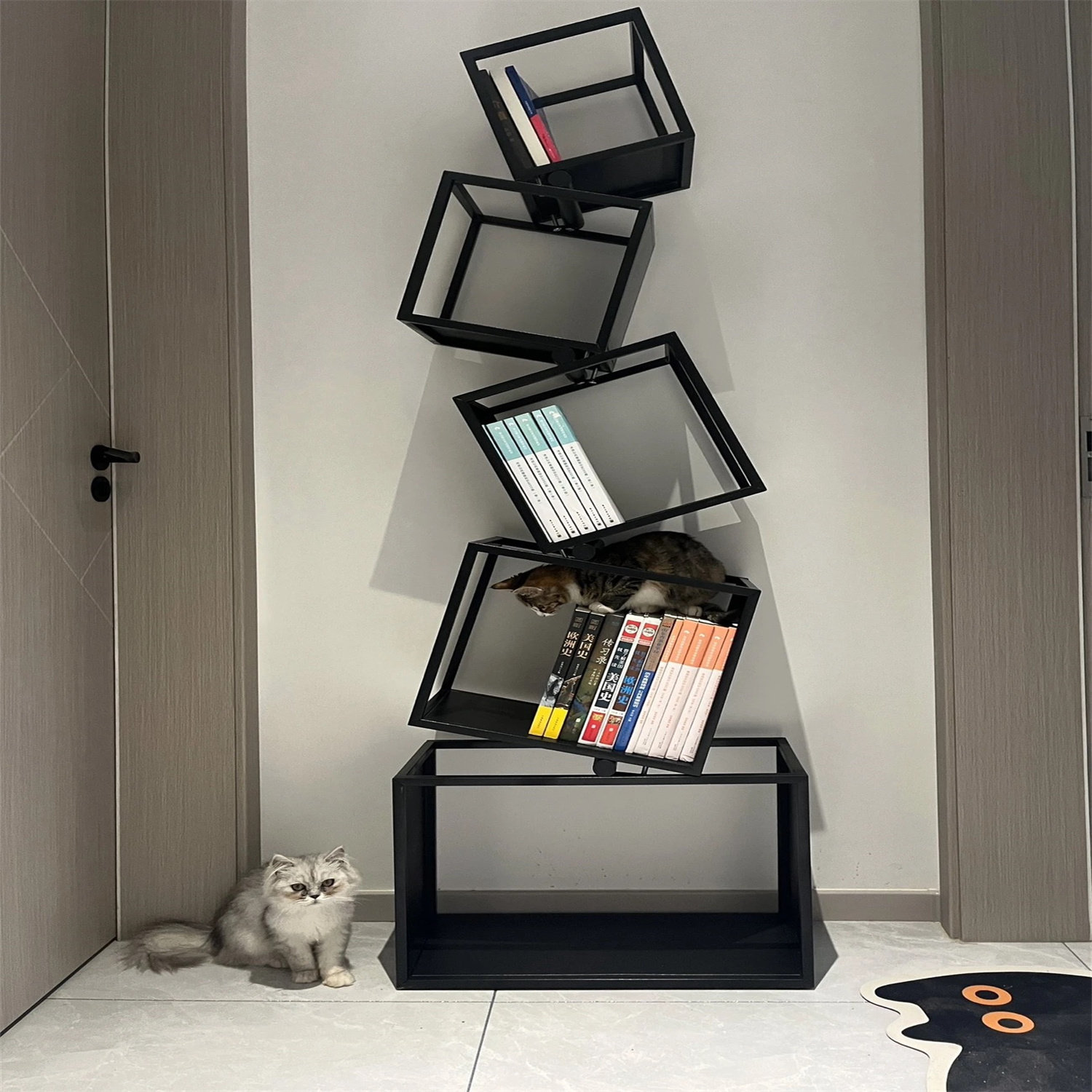 Wrought Studio™ Special-shaped Corner Vertical Floor-standing Wrought ...