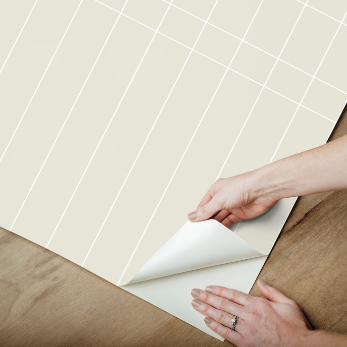 Magnolia Linear Gridwork Wallpaper | Wayfair