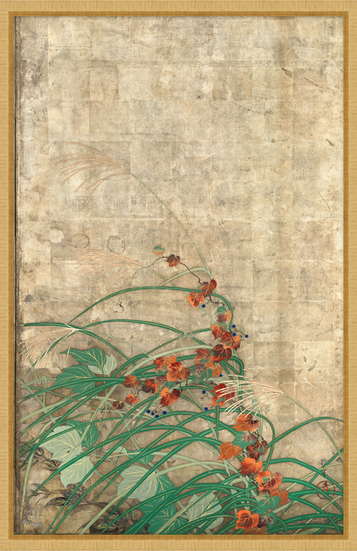 Wendover Art Group Haiku Natural Panel 2 - Picture Frame on Paper | Wayfair
