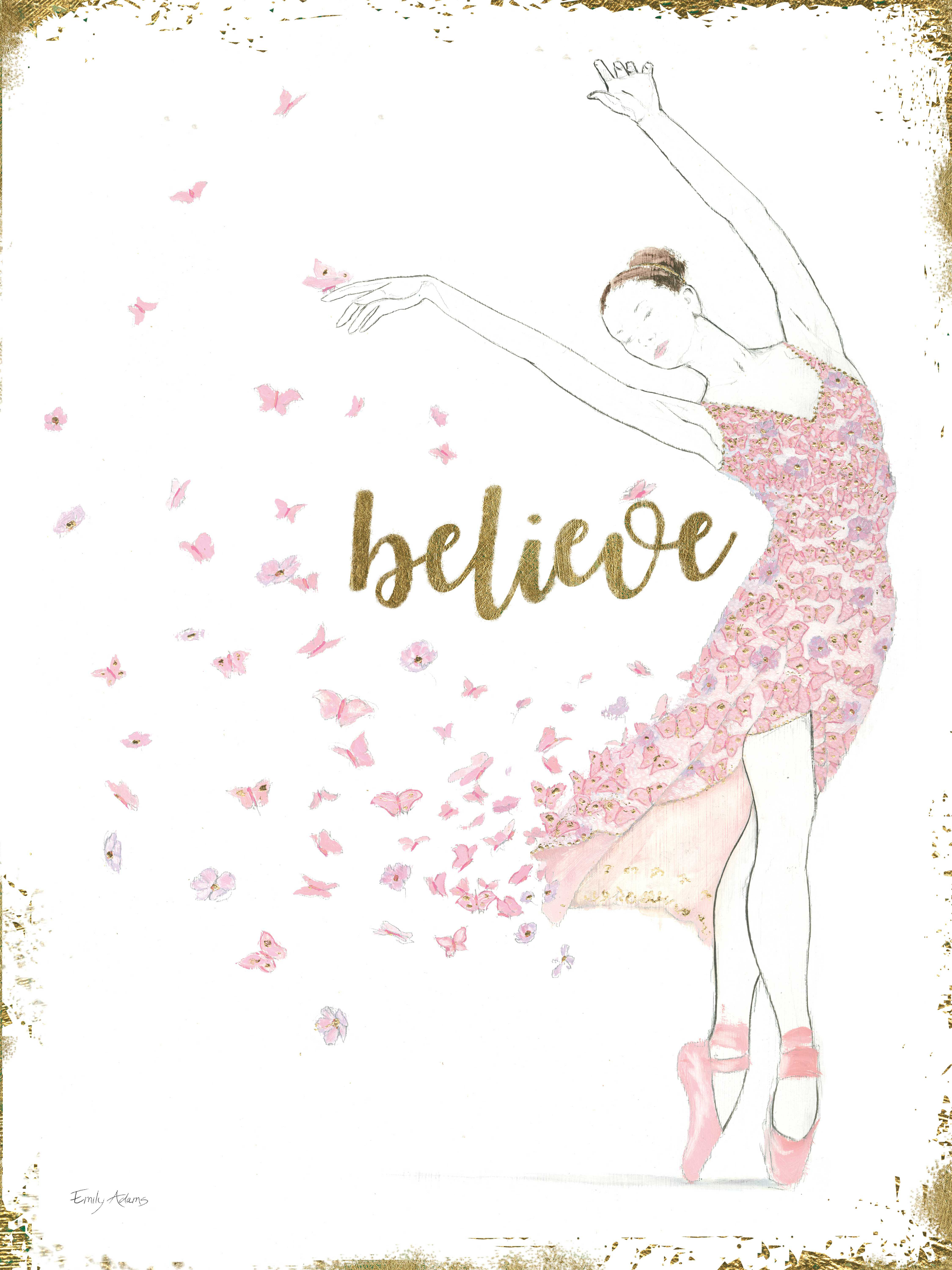 Mercer41 Dream Dancer I - Wrapped Canvas Print | Wayfair