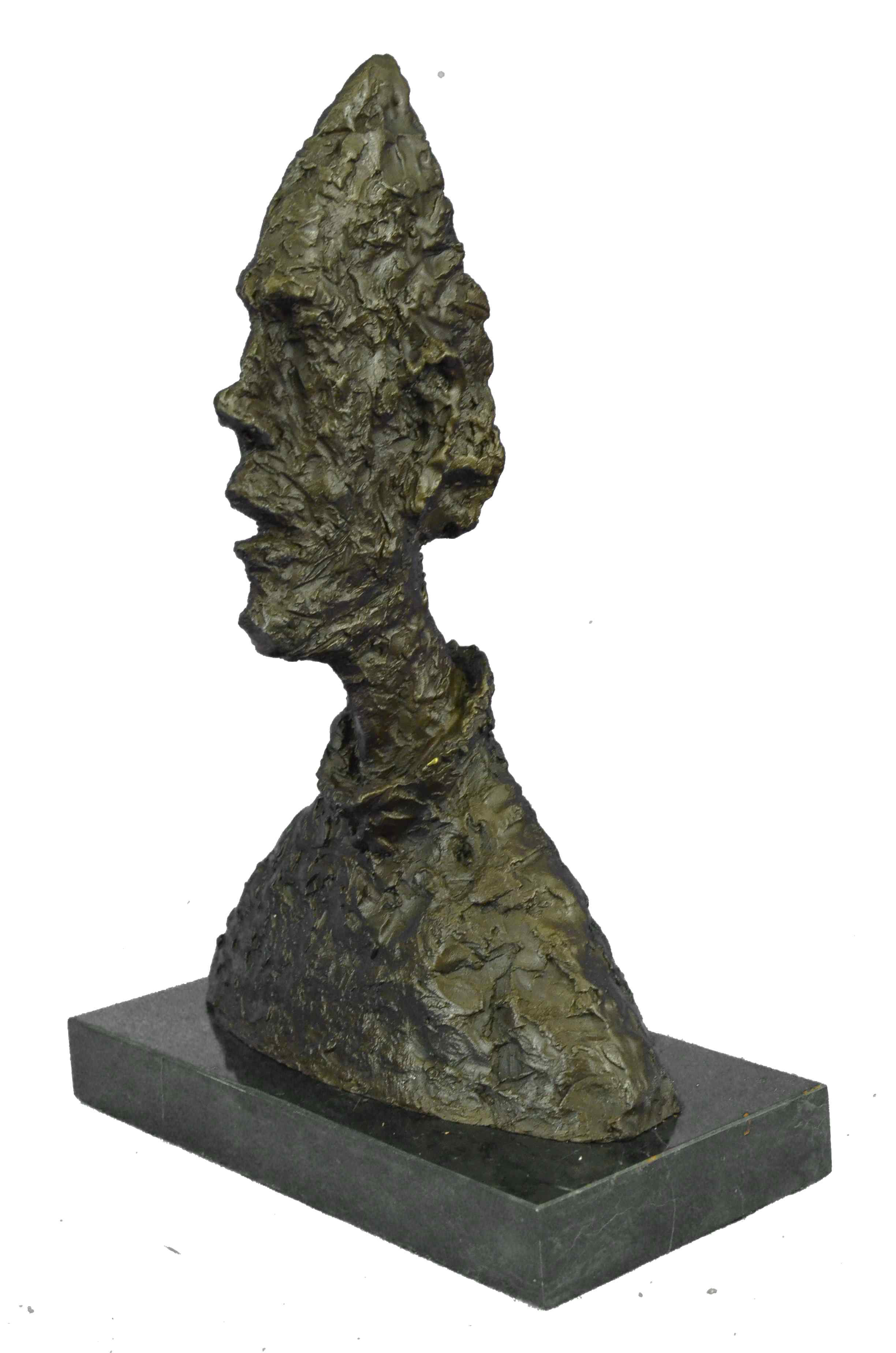 Trinx Coulmann Alberto Giacometti Tall Thin Head Bronze Statue ...