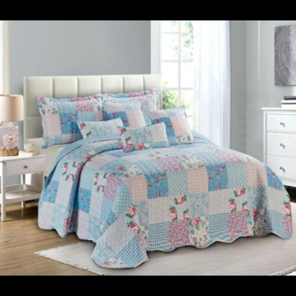August Grove Winefred Cashmere Modern & Contemporary Bedspread Set ...