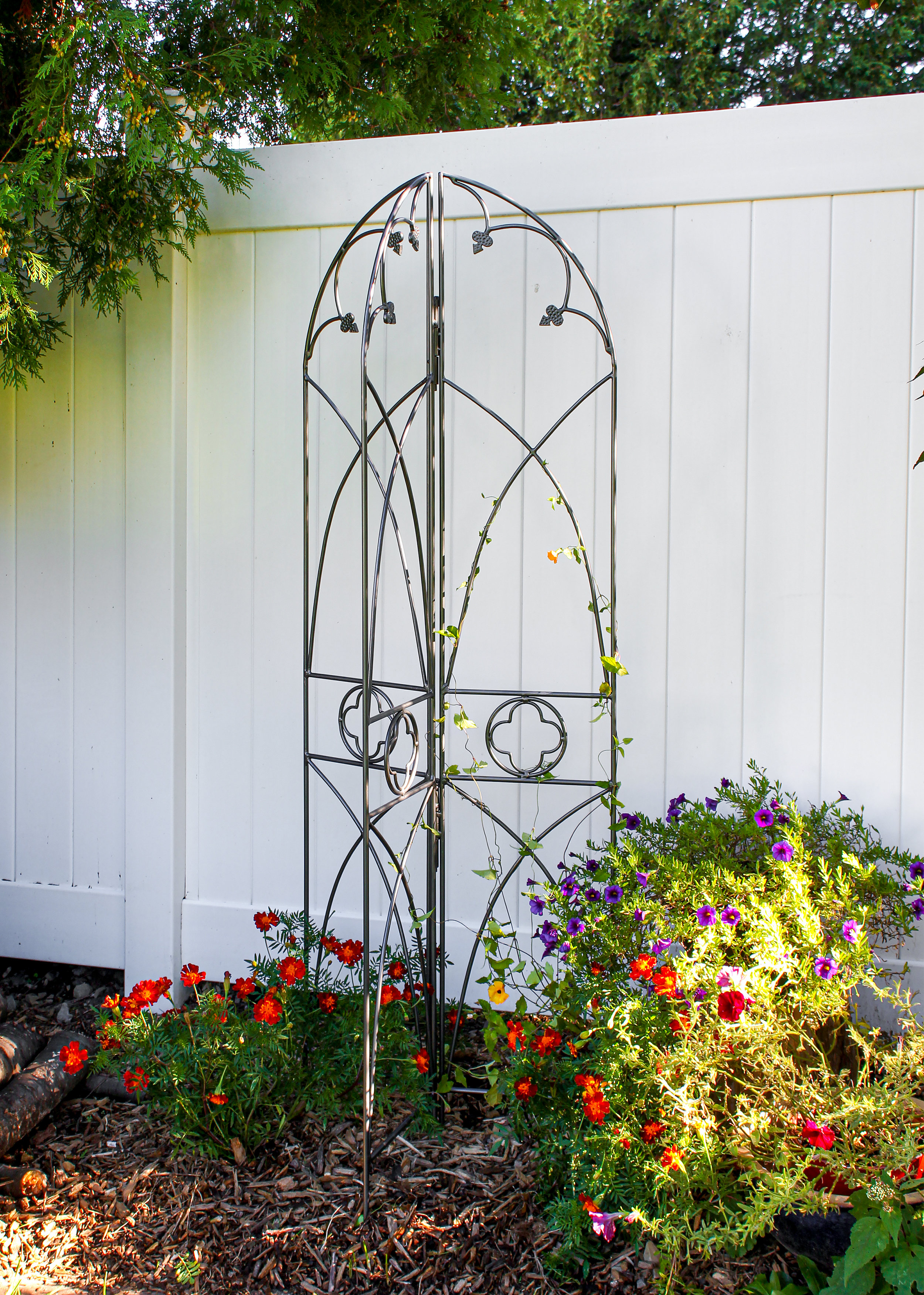 Freeport Park® Quatrefoil Trellis | Wayfair