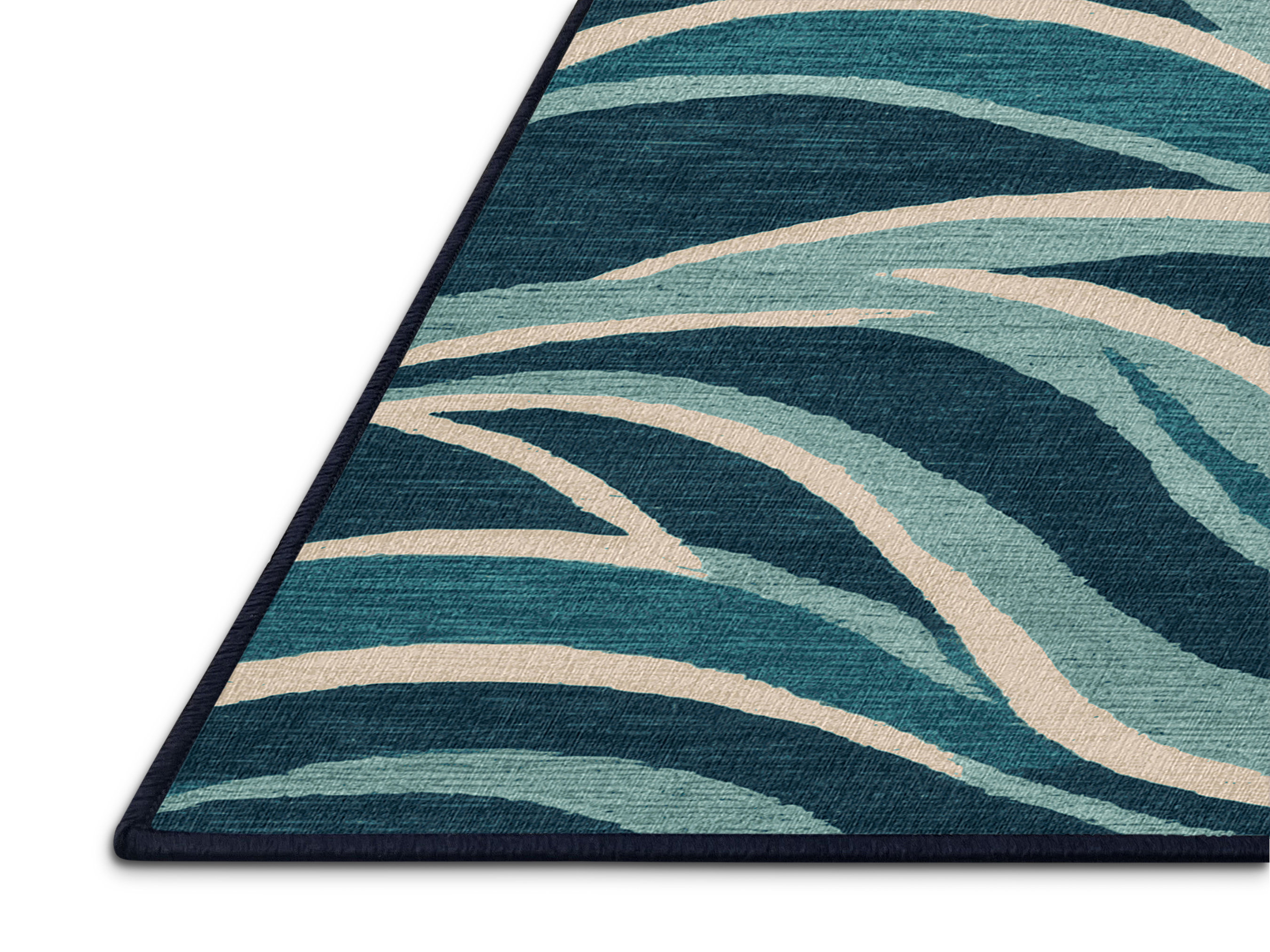Bayou Breeze Washable Ocean Spray Hawaiian Area Rug | Wayfair