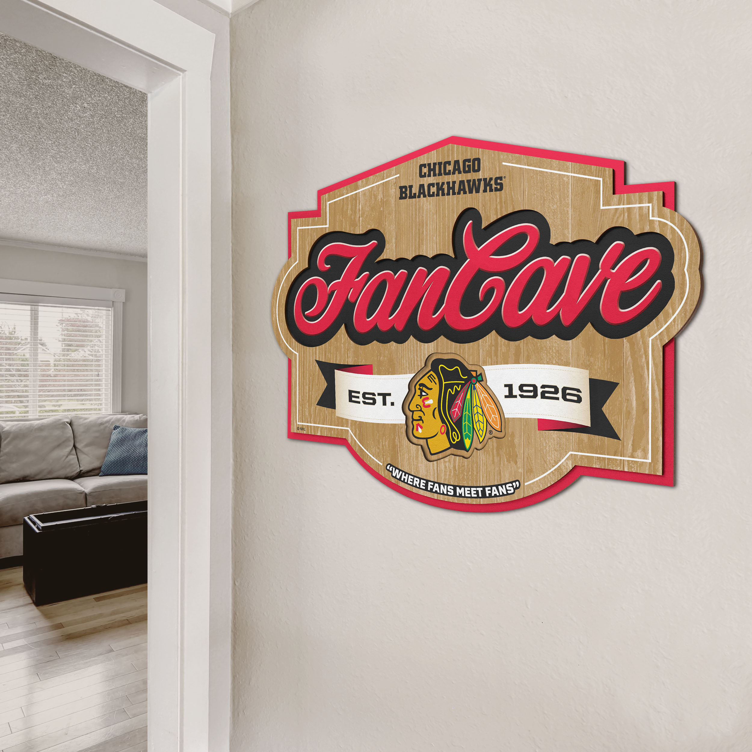 YouTheFan Fan Cave Sign | Wayfair