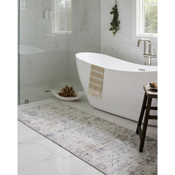 Langley Street Benfield Beige Machine Washable Area Rug & Reviews | Wayfair