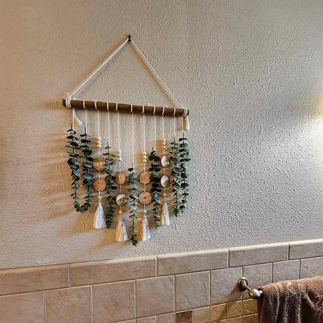 Dakota Fields Artificial Eucalyptus Wall Decor Fake Greenery Leaves ...