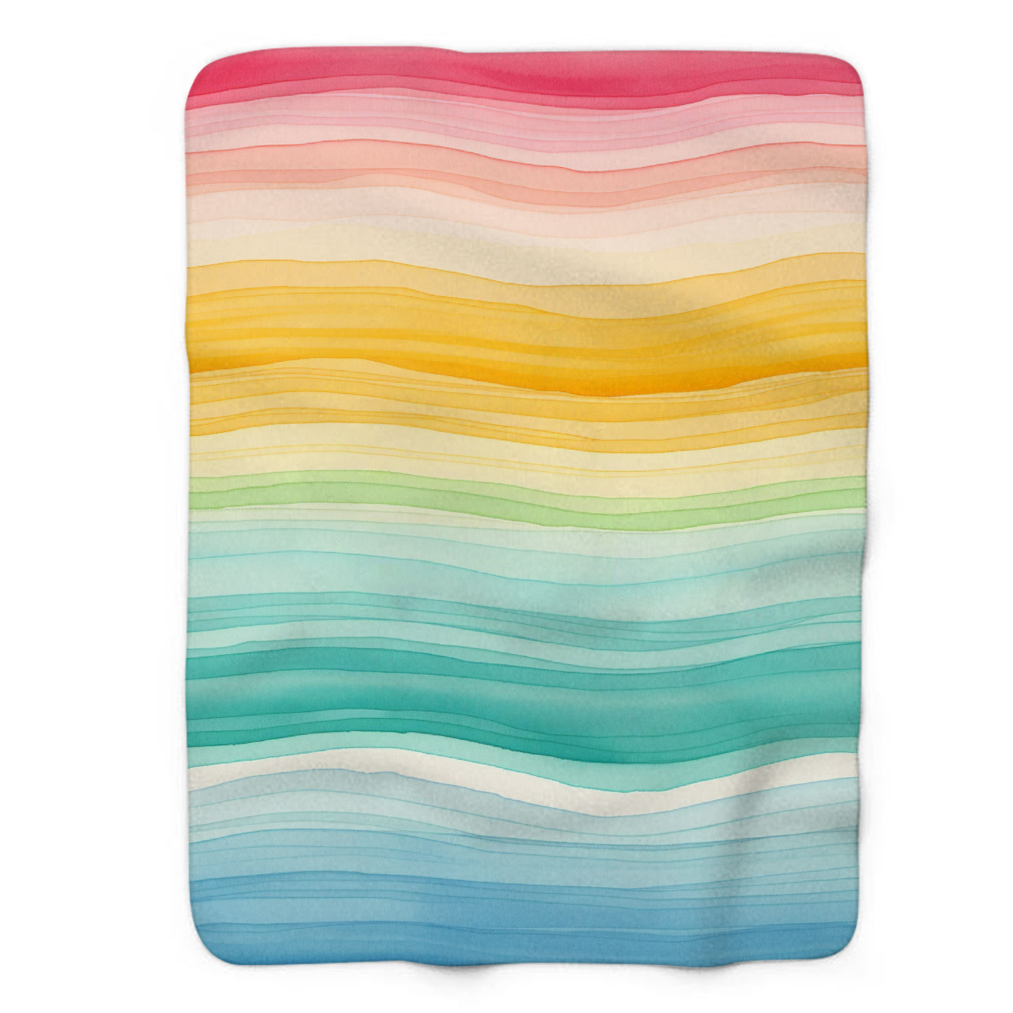 MentionedYou Color Spectrum - 1 Piece Premium Blanket | Wayfair