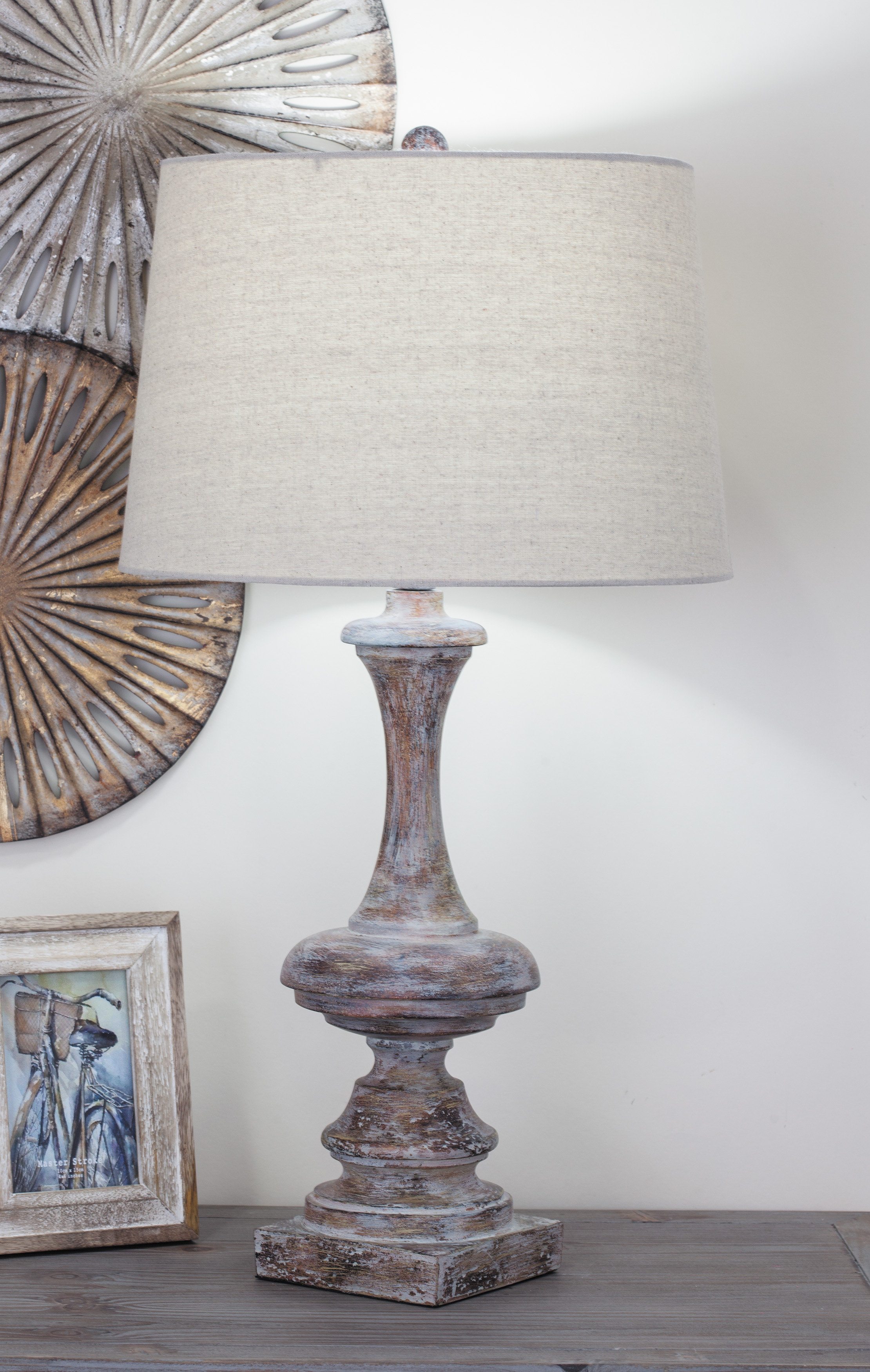 Ophelia & Co. Forbes Polystone 30" Table Lamp Set | Wayfair