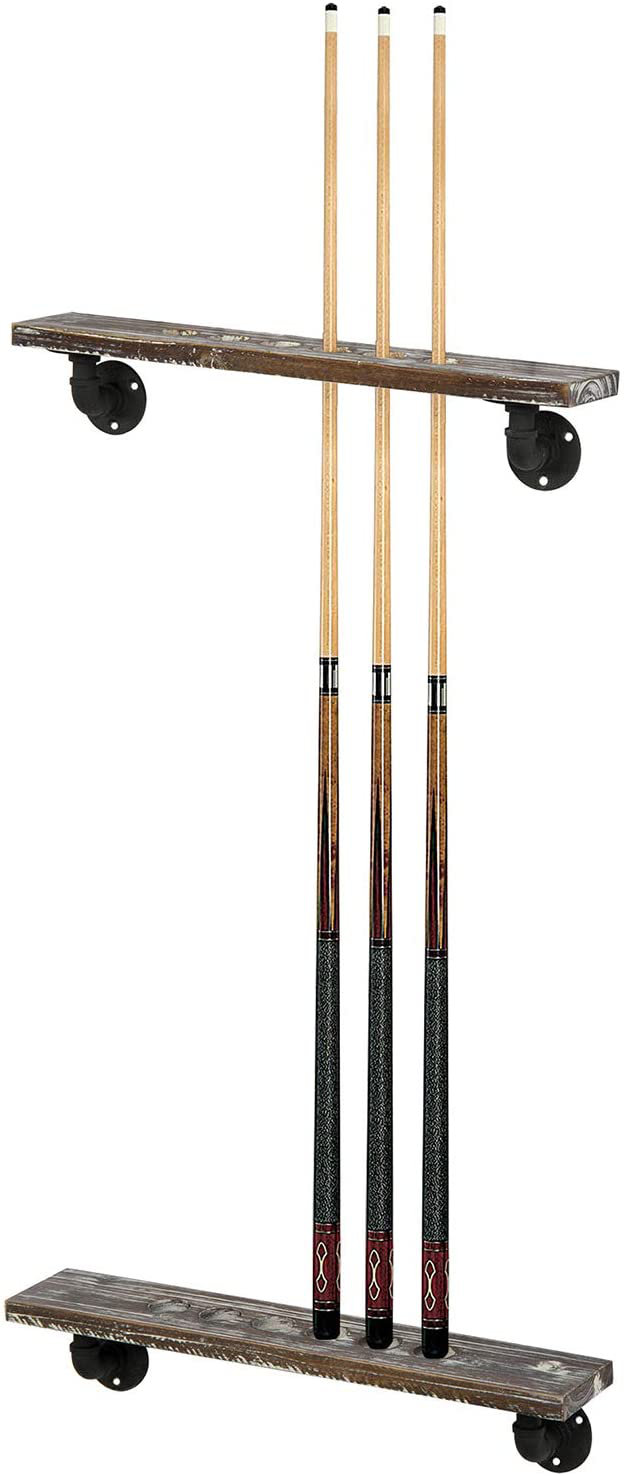 MyGift 6-cue Wall Pool Cue Rack | Wayfair
