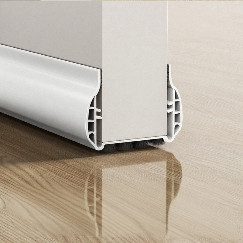 COFVIAL Furry Door Edge & Bottom Seal Strip, Windproof Dustproof ...