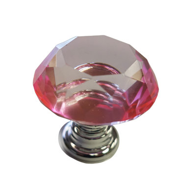 Beauty Acrylic Oversized 1 3/4" Length Geometric Knob & Reviews | Wayfair