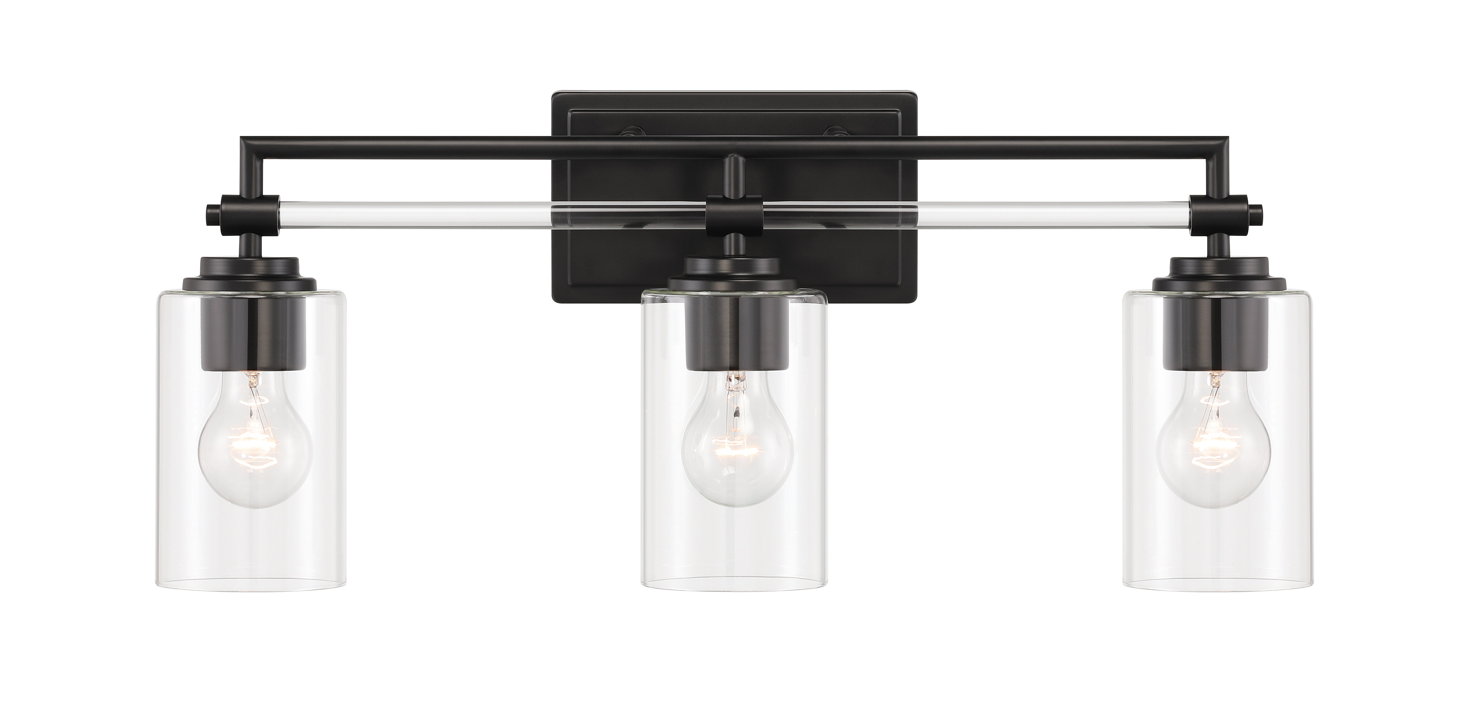 Breakwater Bay Adysan - 3 Light Bath Vanity In Coal Finish | Wayfair