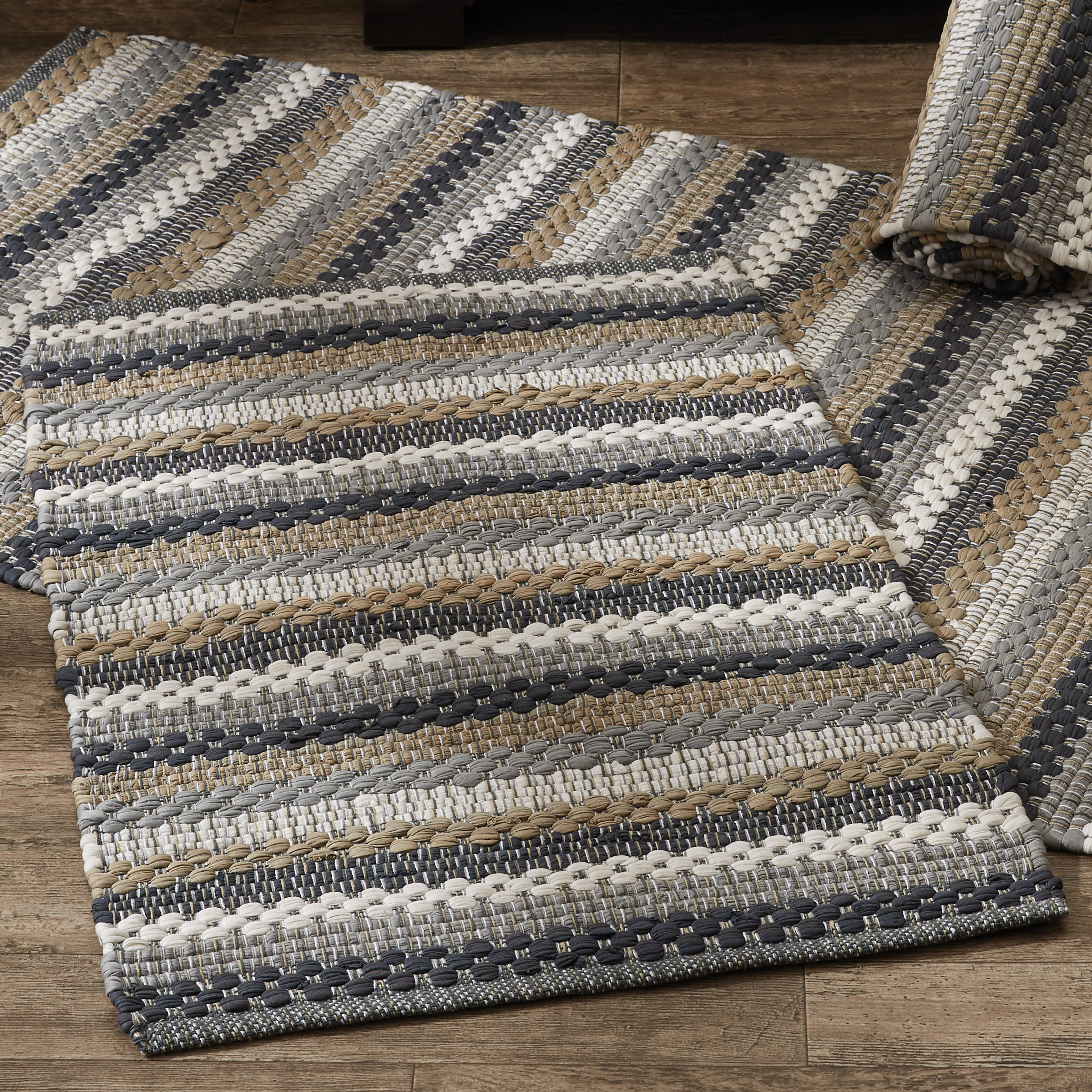 Gracie Oaks Park Designs Hartwick Rag Rug - 2'' x 3'' | Wayfair