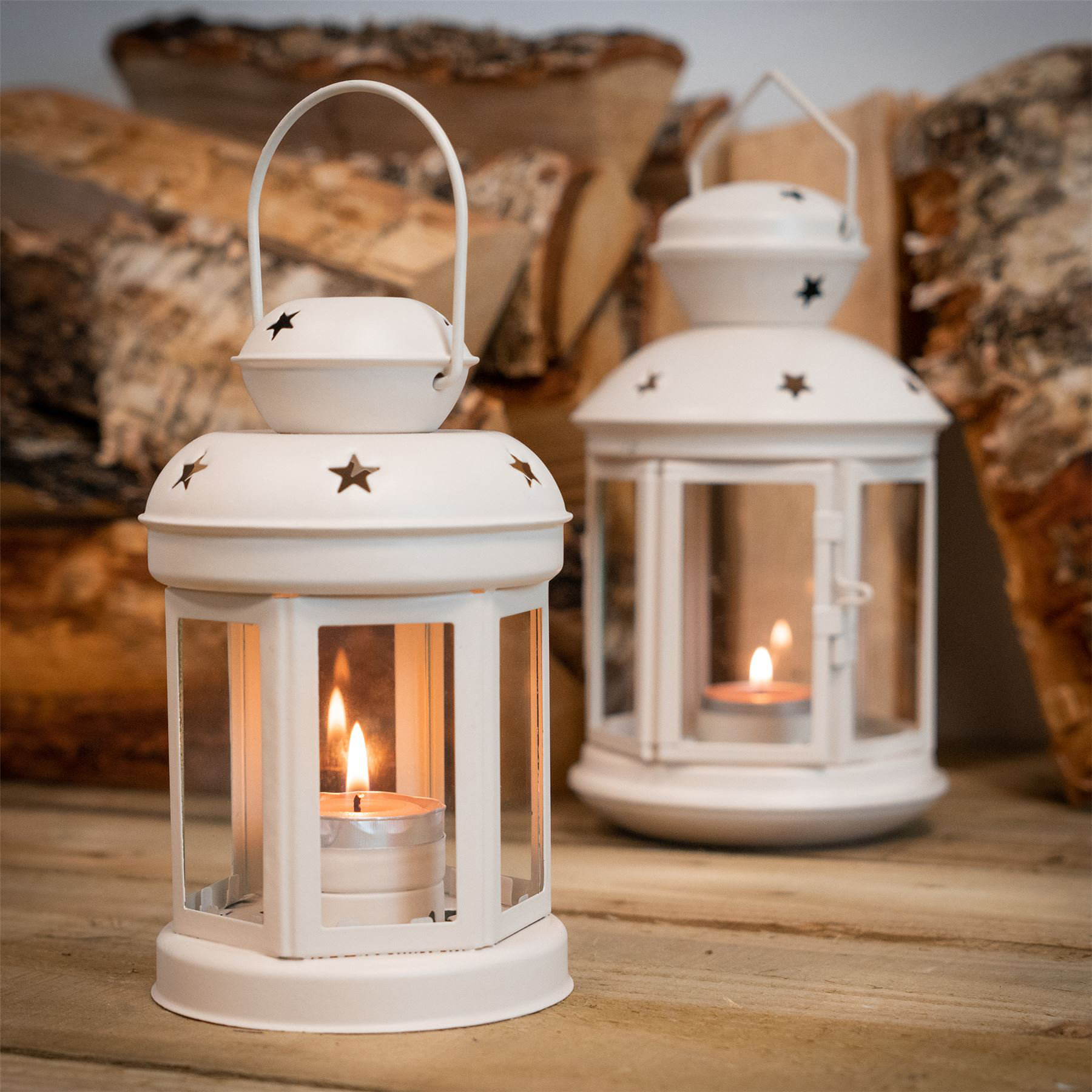Lantern for tealight store