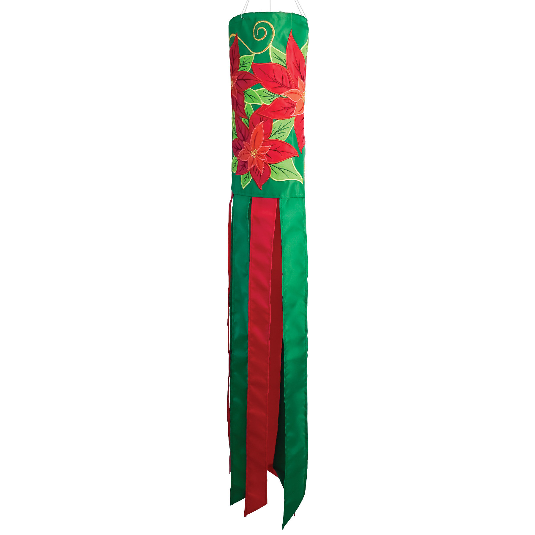 The Holiday Aisle® Poinsettia 40" Windsock - Wayfair Canada
