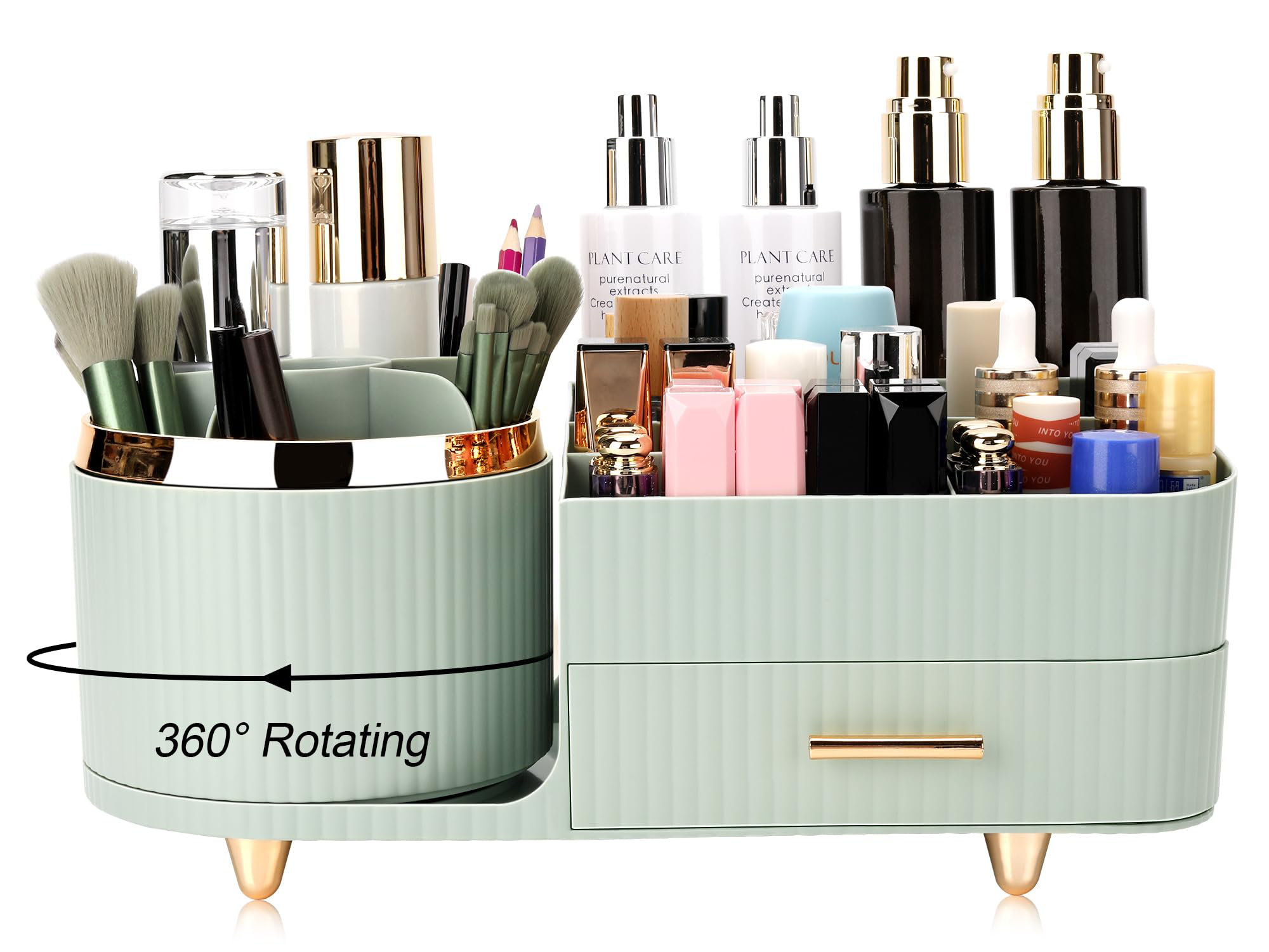 Mercer41 Cosmetic Storage Box, Cosmetic Display Box With Drawer ...