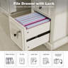Millwood Pines 59" Farmhouse Computer Desk With Drawers & Power Outlets ...