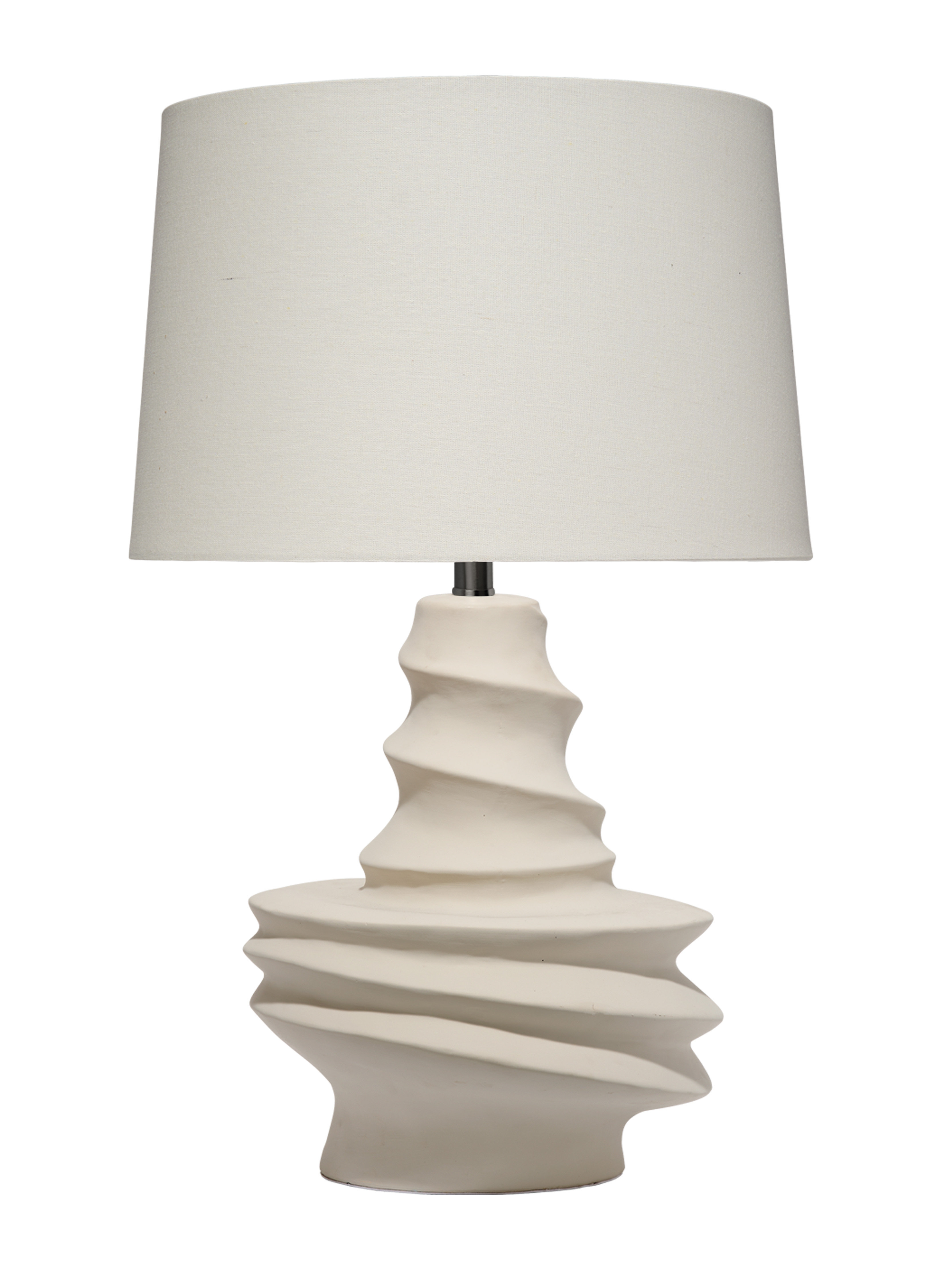 Jamie Young Company Dune Ceramic Table Lamp with Linen Shade - Wayfair ...