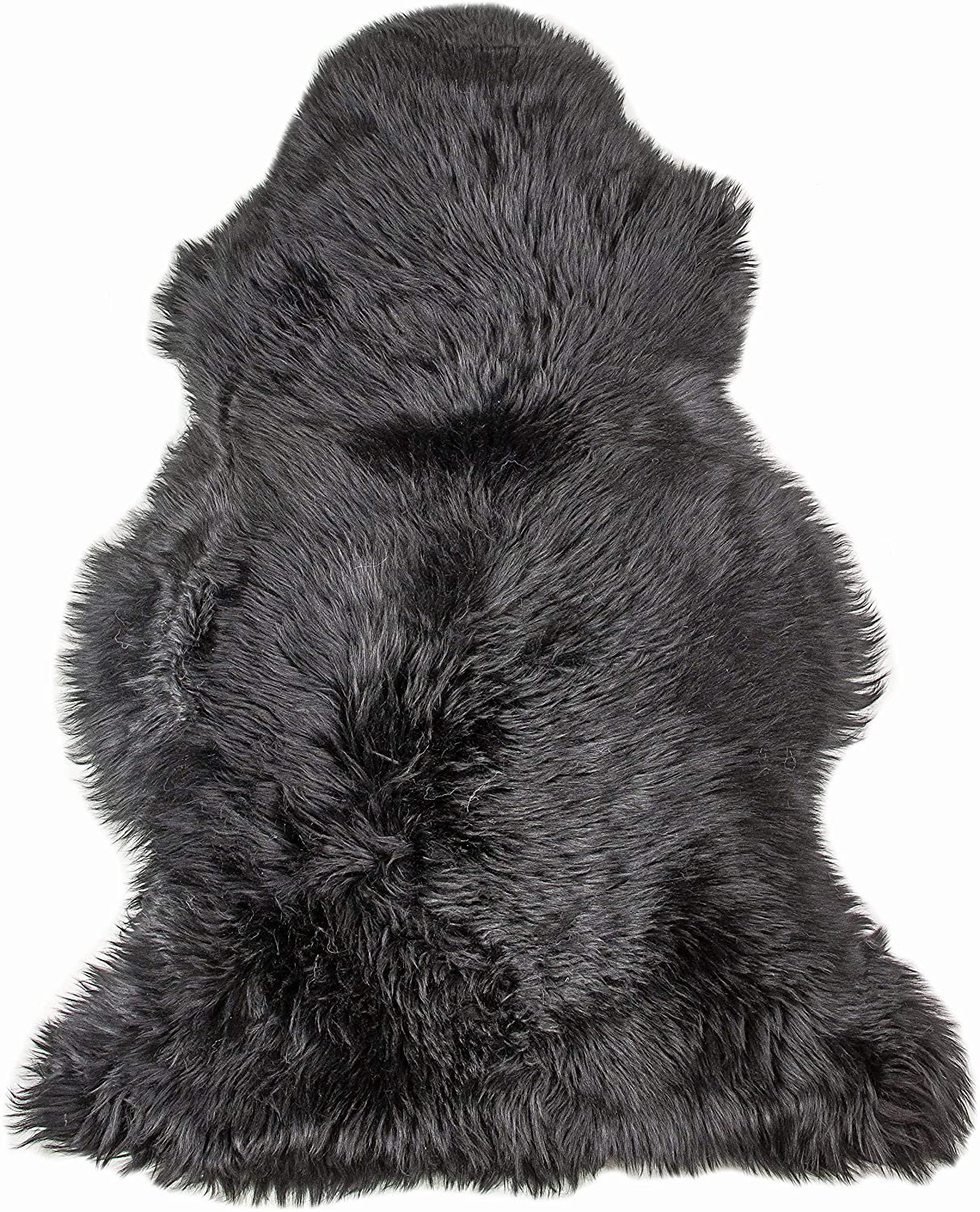 AllModern Izola Sheepskin Animal Print Rug & Reviews | Wayfair