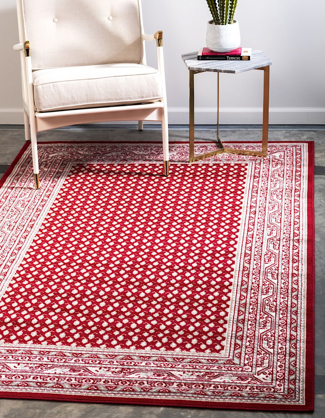 RugPal Wingate Power Loom Red Rug | Wayfair