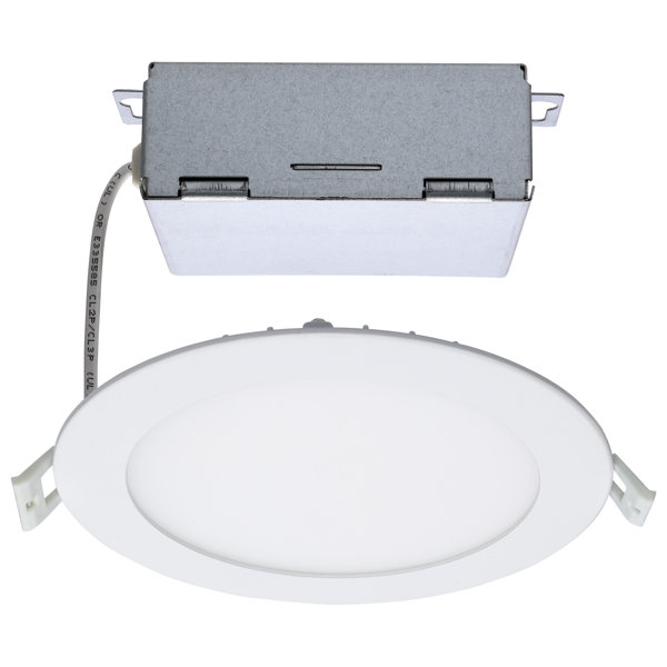 Satco 6.78" Selectable CCT Remodel LED Retrofit Recessed Lighting Kit ...