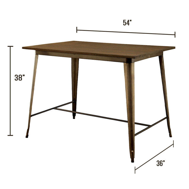 Williston Forge Emelia Counter Height Dining Table | Wayfair