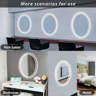 Orren Ellis Adorna Oval Frontlit & Backlit LED Bathroom Vanity Mirror ...