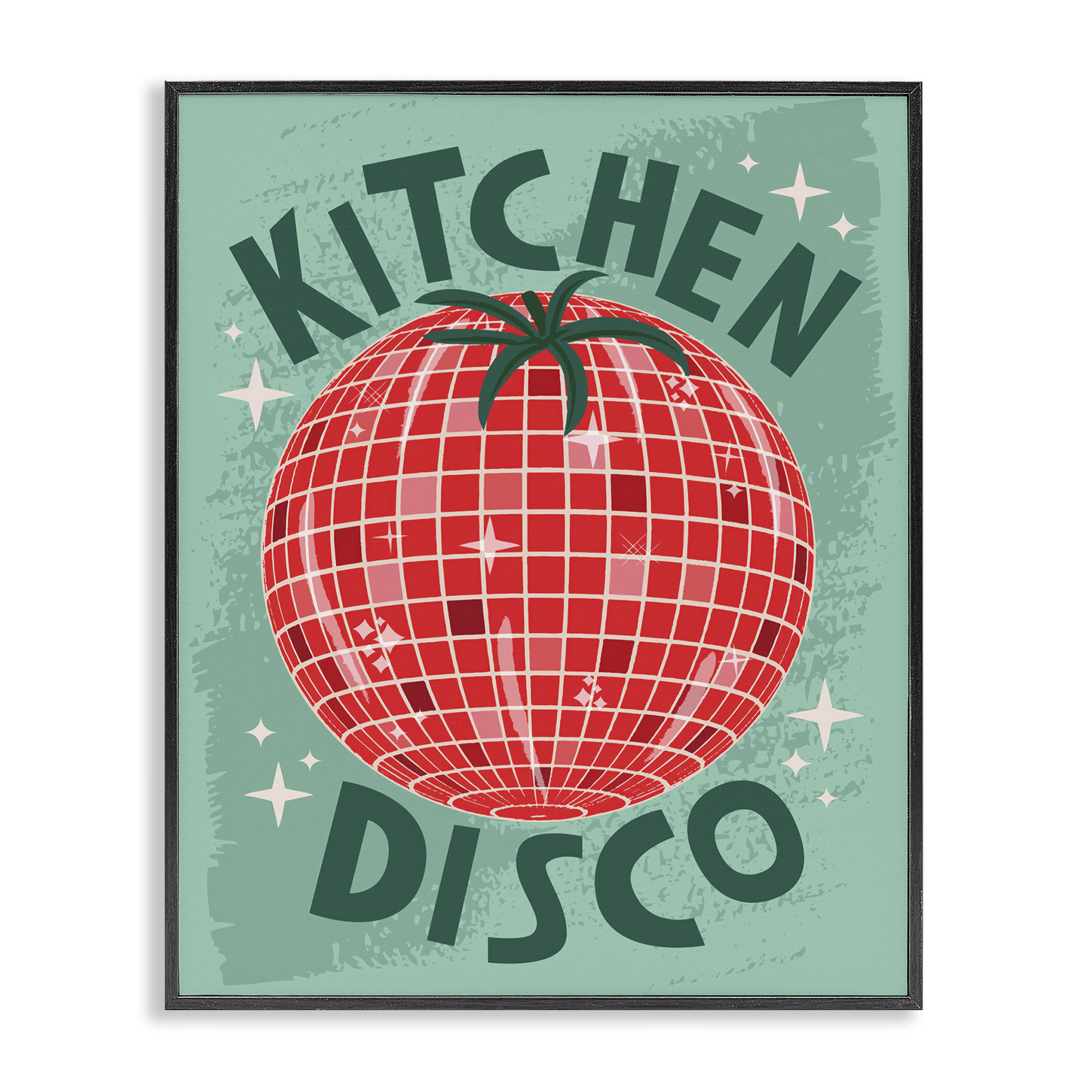 Dakota Fields Kitchen Disco Tomato Giclee Art by Lisa Perry Whitebutton ...
