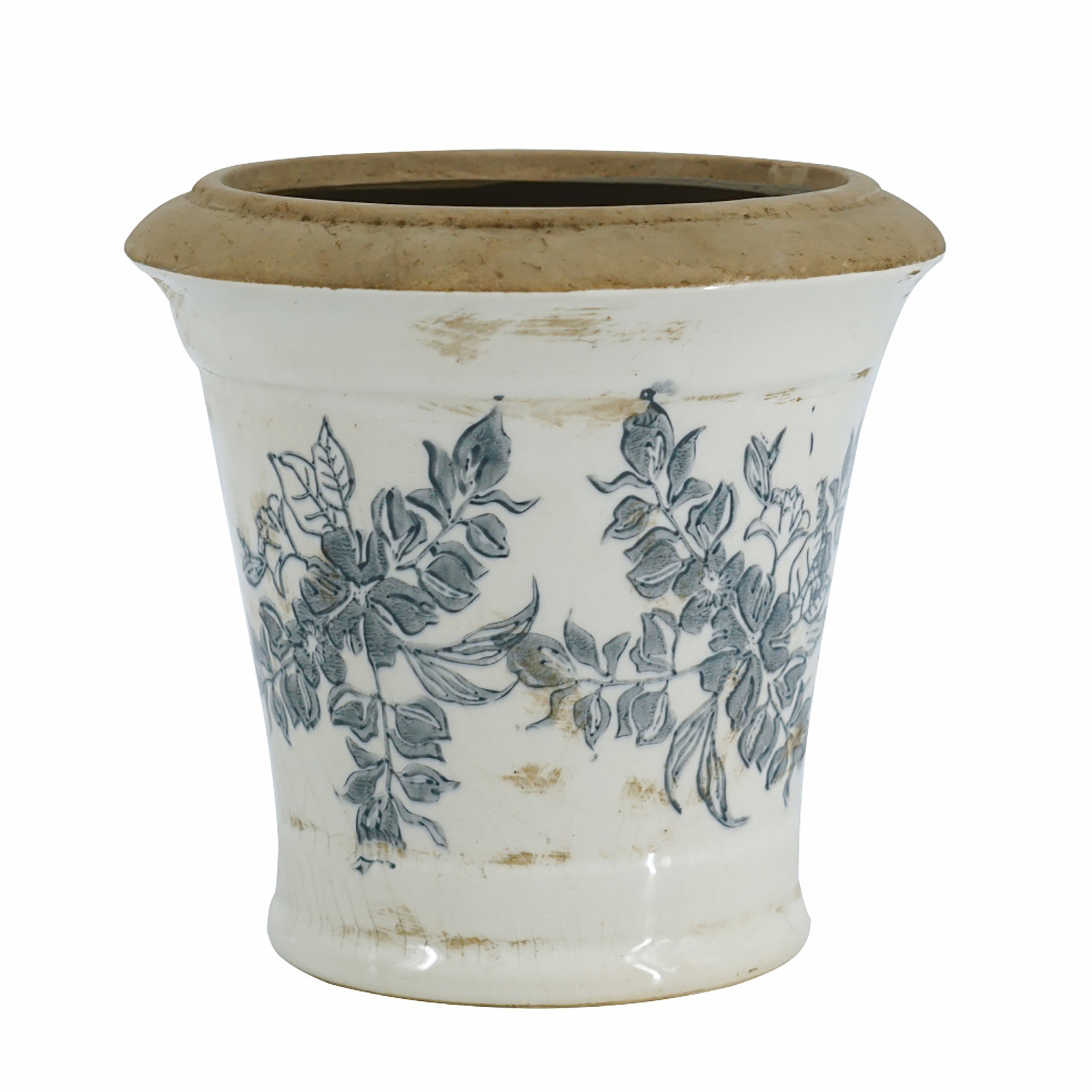 Ophelia & Co. Ceramic Flower Planter | Wayfair