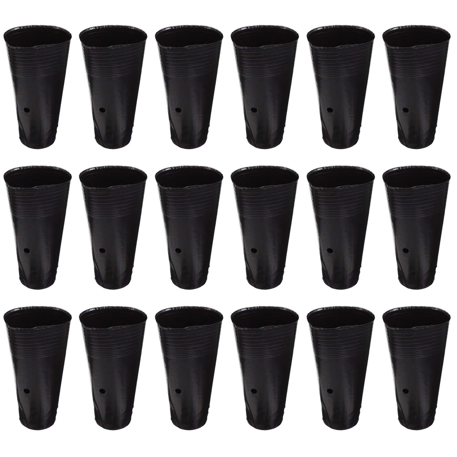 Arlmont & Co. 100 Pcs Citrus Nursery Bag Plastic Planting Bags Nursery ...