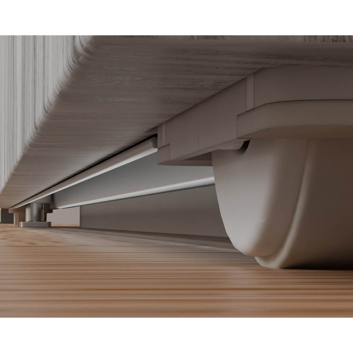 Villar Home Designs 2 Pack 39'' Concealed Invisible Magic Sliding Door ...