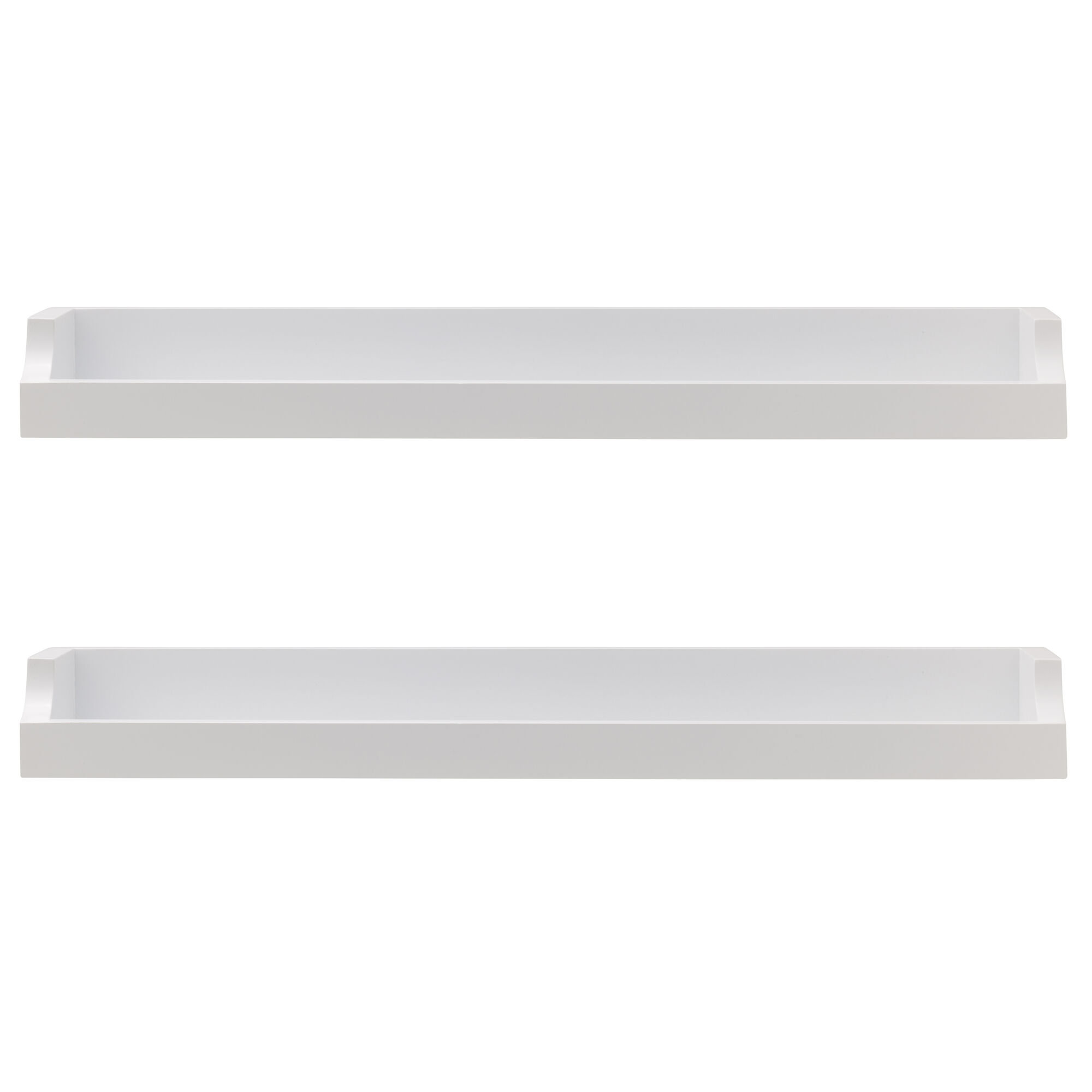 MELANNCO 2 Piece Floating Shelf | Wayfair