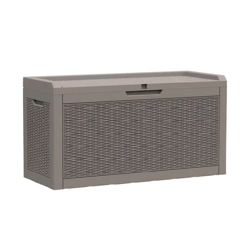 FRED HOME Extra Large Outdoor Deck Storage Box – 120-260 Gallon Durable ...