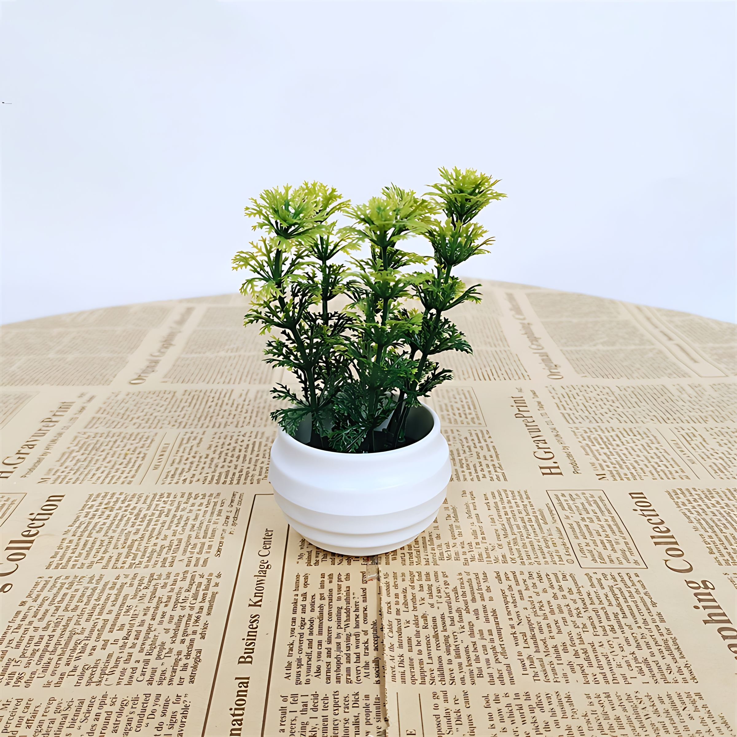 Wrought Studio Mini Simulation Green Plant Decoration, Living Room And ...