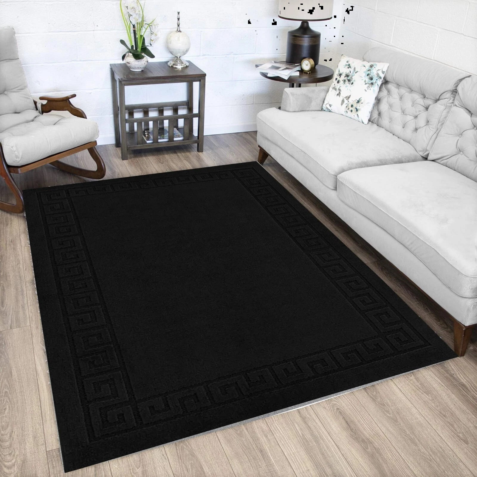 Fairmont Park Modern Large Living Room Rugs Non Slip Area Rug Kitchen ...