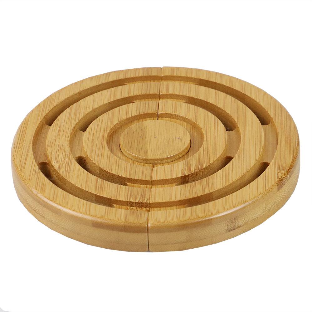 Prep & Savour Expandable Slatted Bamboo Trivet | Wayfair