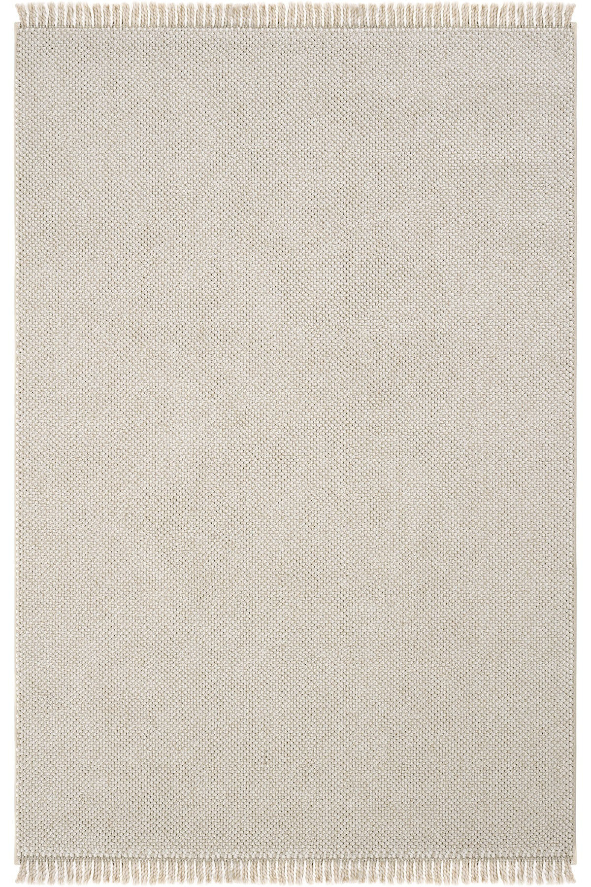 Hokku Designs Talia Beige Soft Textured Cut Pile Rug | Wayfair