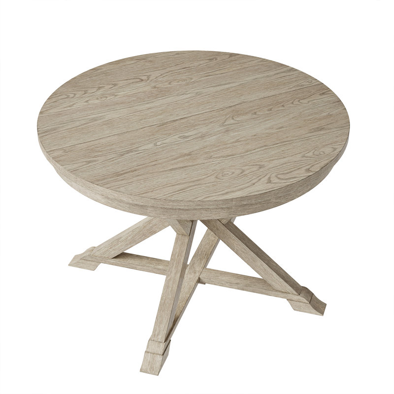 Red Barrel Studio® Suheyla Transitional Extendable Dining Table With ...