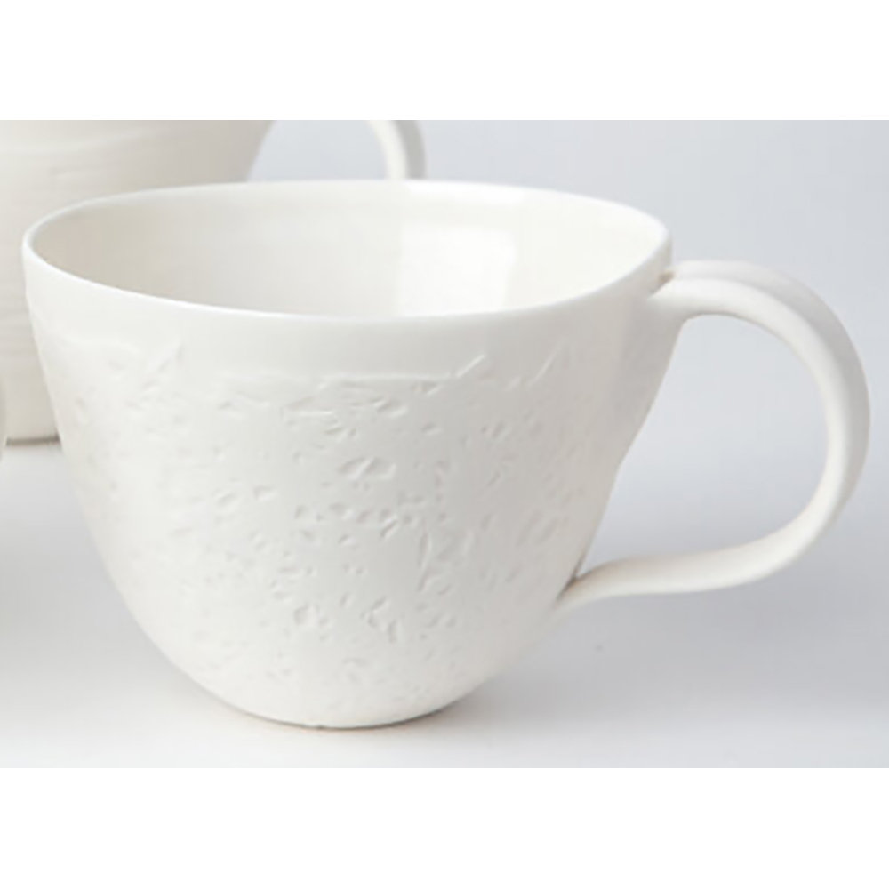 Marie Burgos Design Abstract Pattern Teacup with Handle | Wayfair