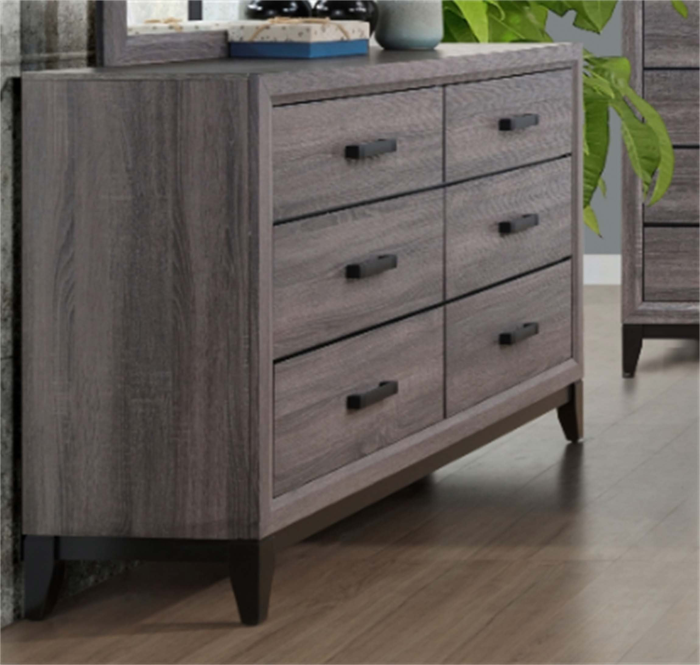 Latitude Run® Horizontal Solid + Manufactured Wood Dresser with 6 ...